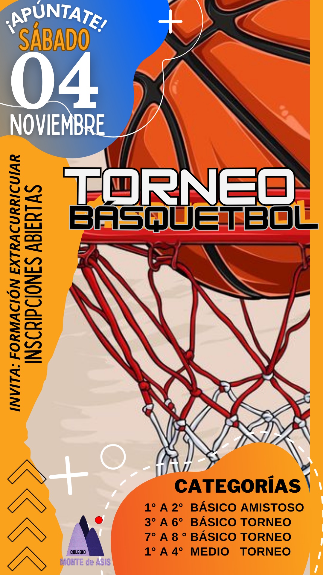 Colegio Monte de Asís » Blog Archive » Torneo Mixto de Básquetbol 2023